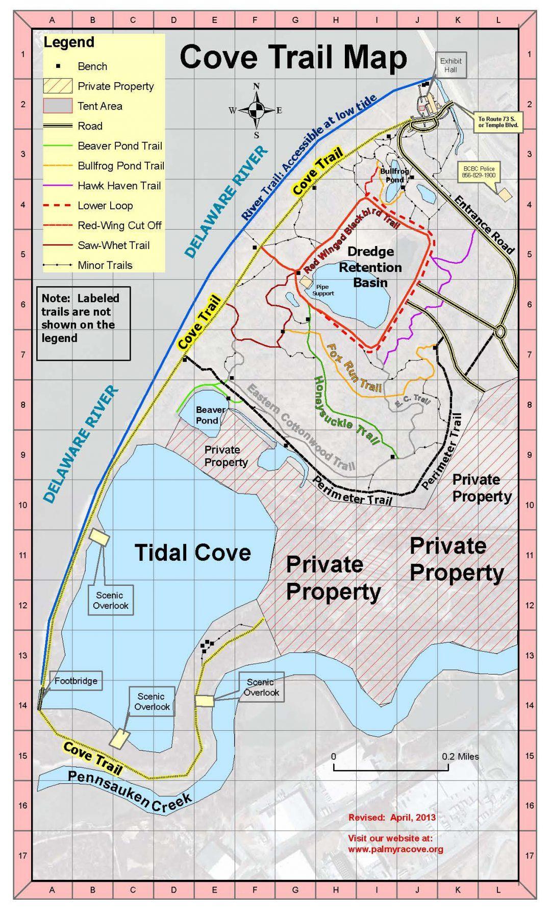 PCNP map | Palmyra Cove/Institute for Earth Observations