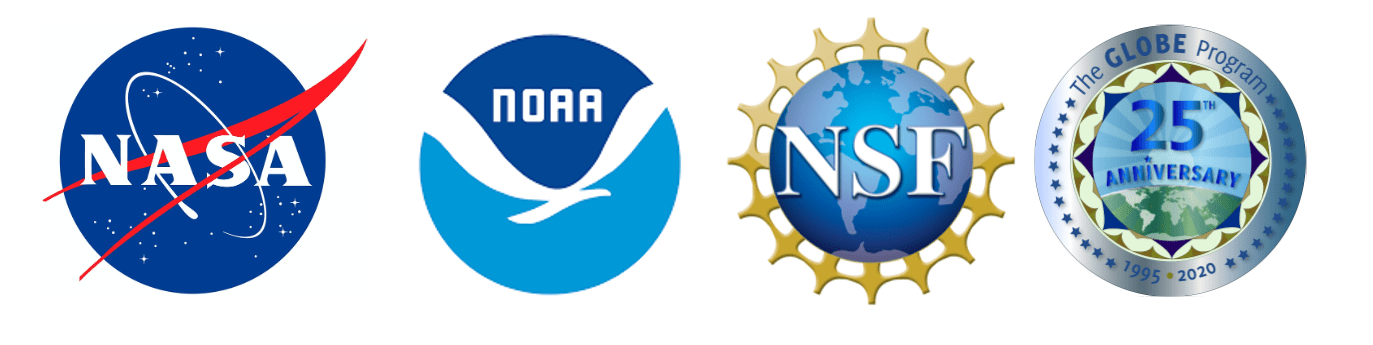 NASA NOAA NSF 25ANNIV logos | Palmyra Cove/Institute for Earth Observations